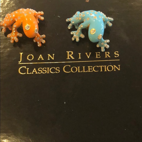 Joan Rivers | Jewelry | Two Joan Rivers Magnetic Frogs One Pair Left ...
